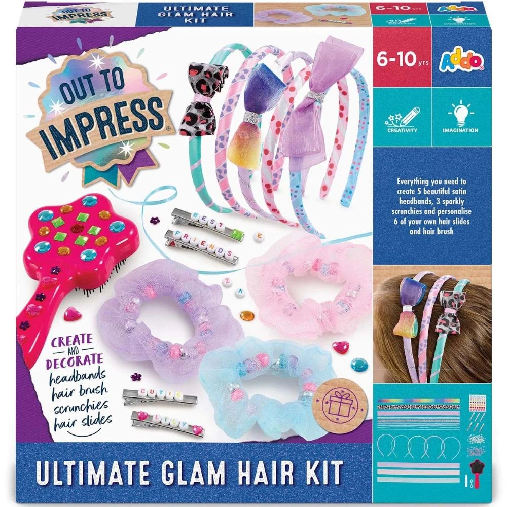 Out to Impress Ultimate Glam Hair Craft Set - Juniors Toyshop
