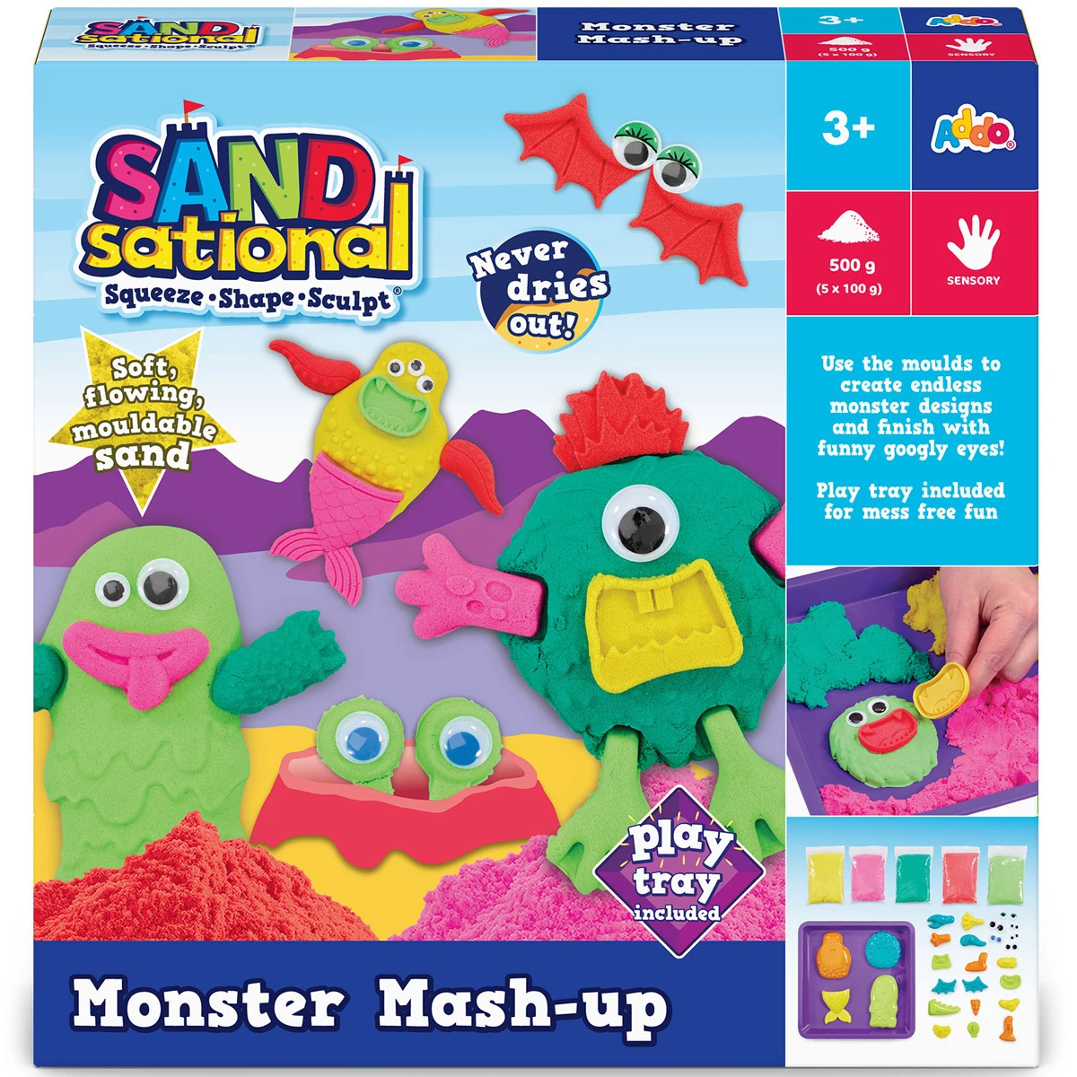 SANDsational Monster Mash-Up Craft Set - Imagine & Play - ADDO PLAY LTD