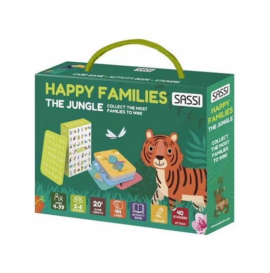 Card Game - Happy Family - Juniors Toyshop