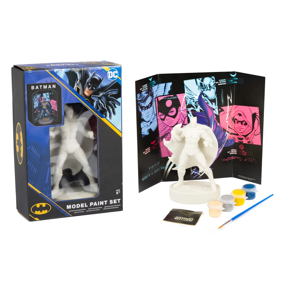 DC Comics Batman Paint Your Own Model Set - Juniors Toyshop
