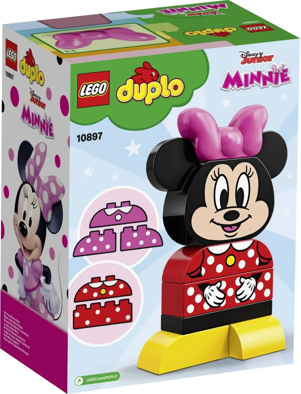 LEGO Duplo Disney My First Minnie Build 10 Pieces - Juniors Toyshop