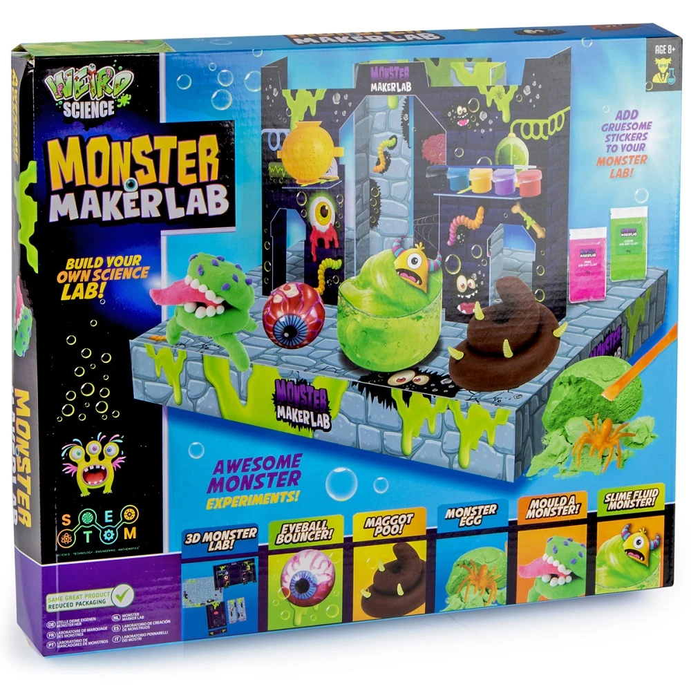 Werid Science Monster Maker Lab Science Set - Junior's Toyshop